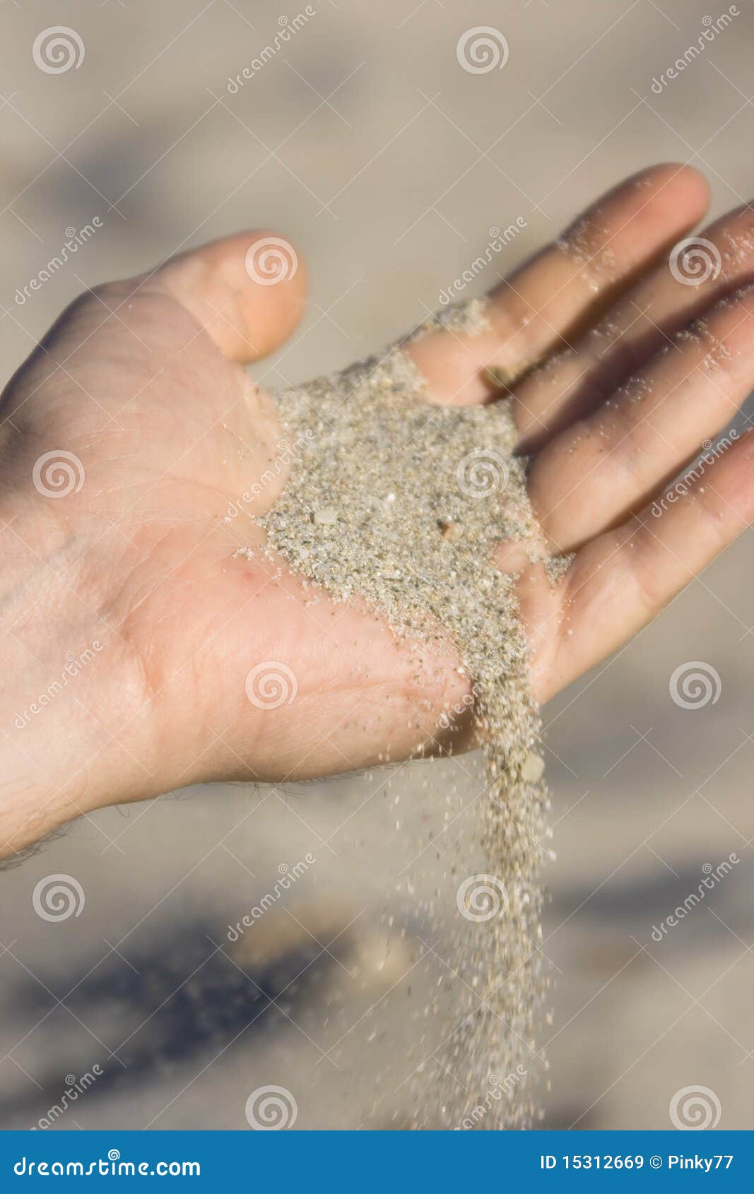Hand with Sand stock image. Image of hand, despair, holding - 15312669