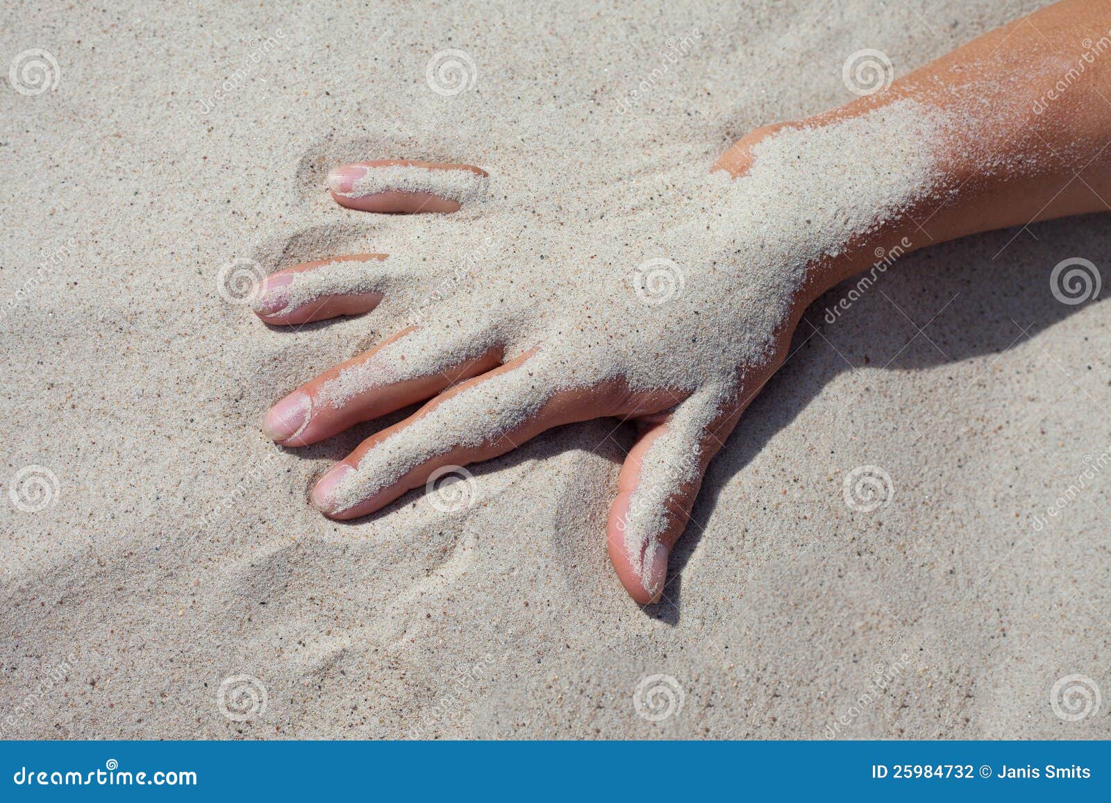 Hand and sand. stock photo. Image of nature, outdoor - 25984732