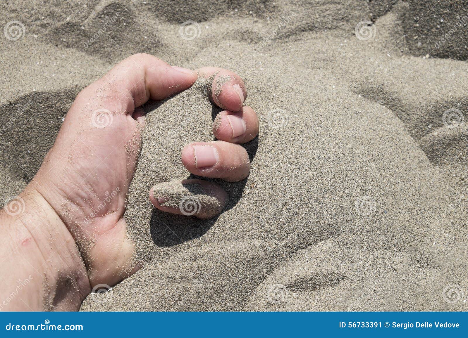 Hand stock image. Image of sunbath, fist, sand, summer - 56733391