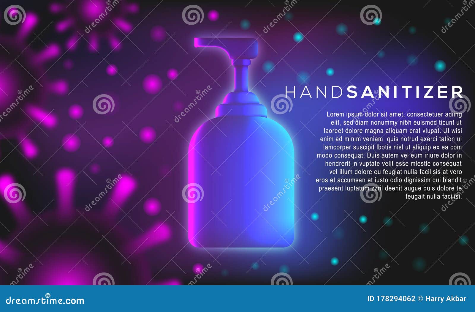 Hand sanitizer infographic stock vector. Illustration of movements ...