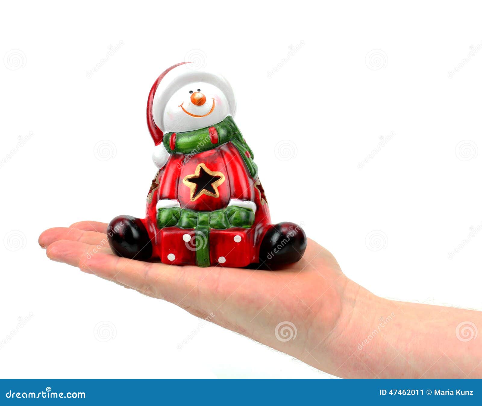 Hand and santa claus stock image. Image of claus, december - 47462011