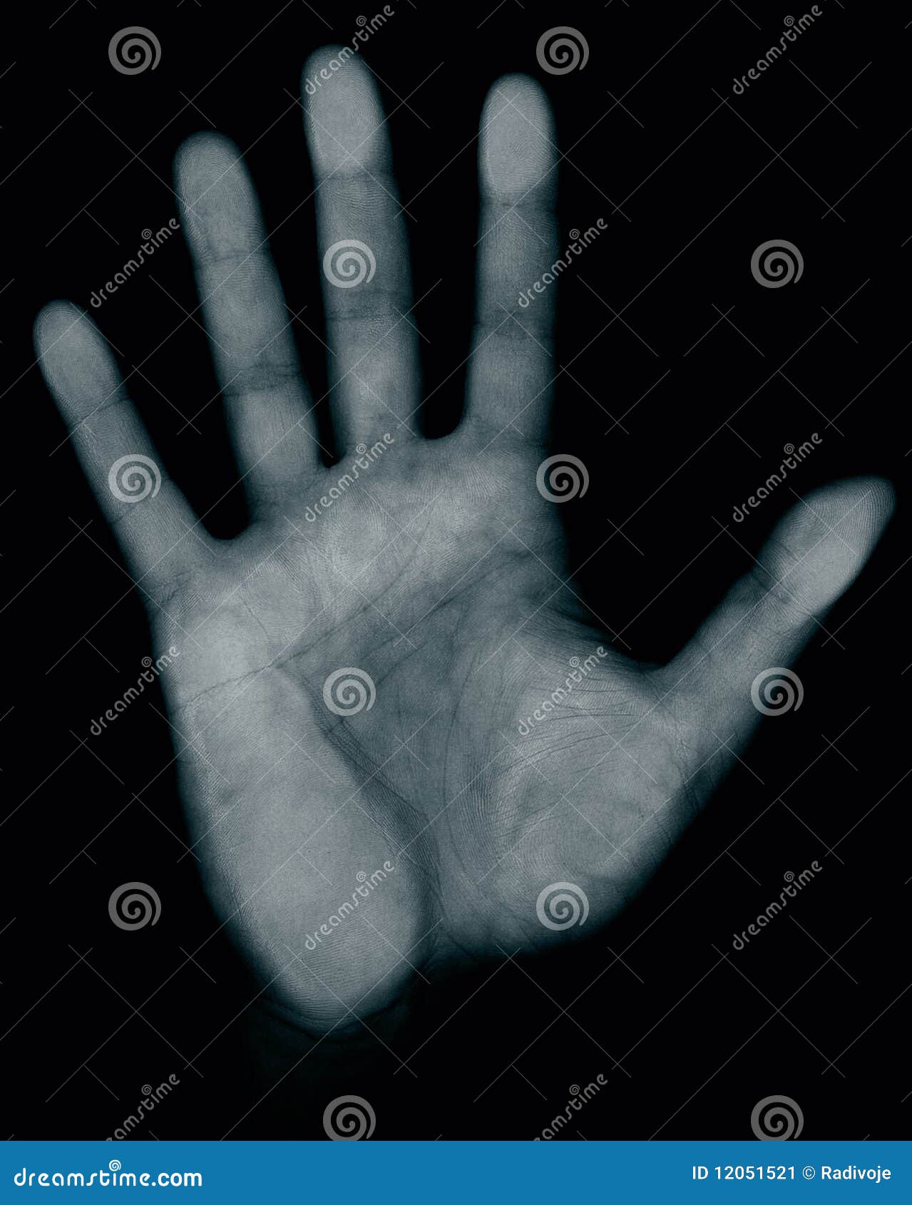 Hand scan stock image. Image of dark, palm, scan, fingers - 12051521