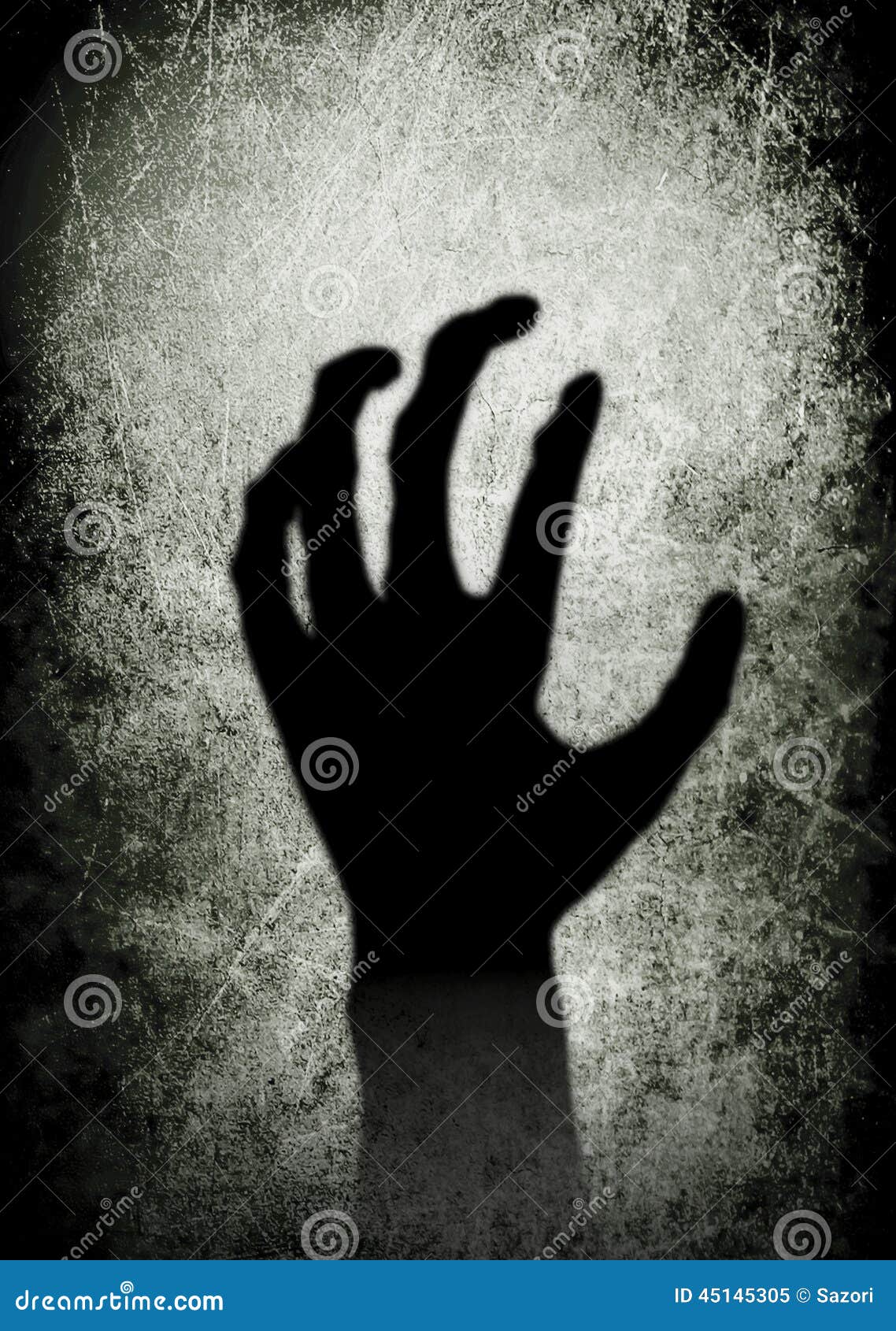 Hand Scary Royalty-Free Stock Photography | CartoonDealer.com #45145325