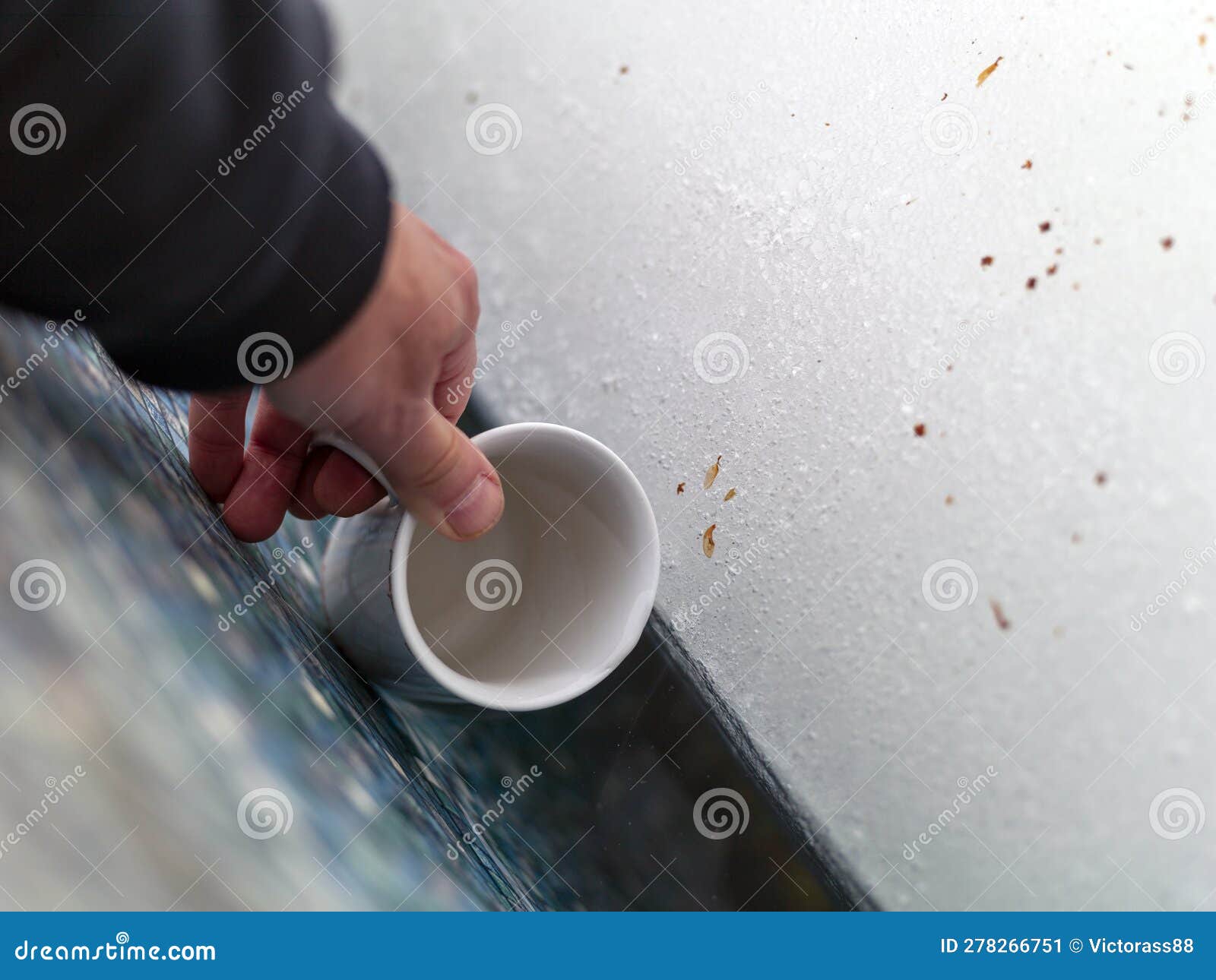Hand scooping water stock image. Image of lifestyles - 278266751