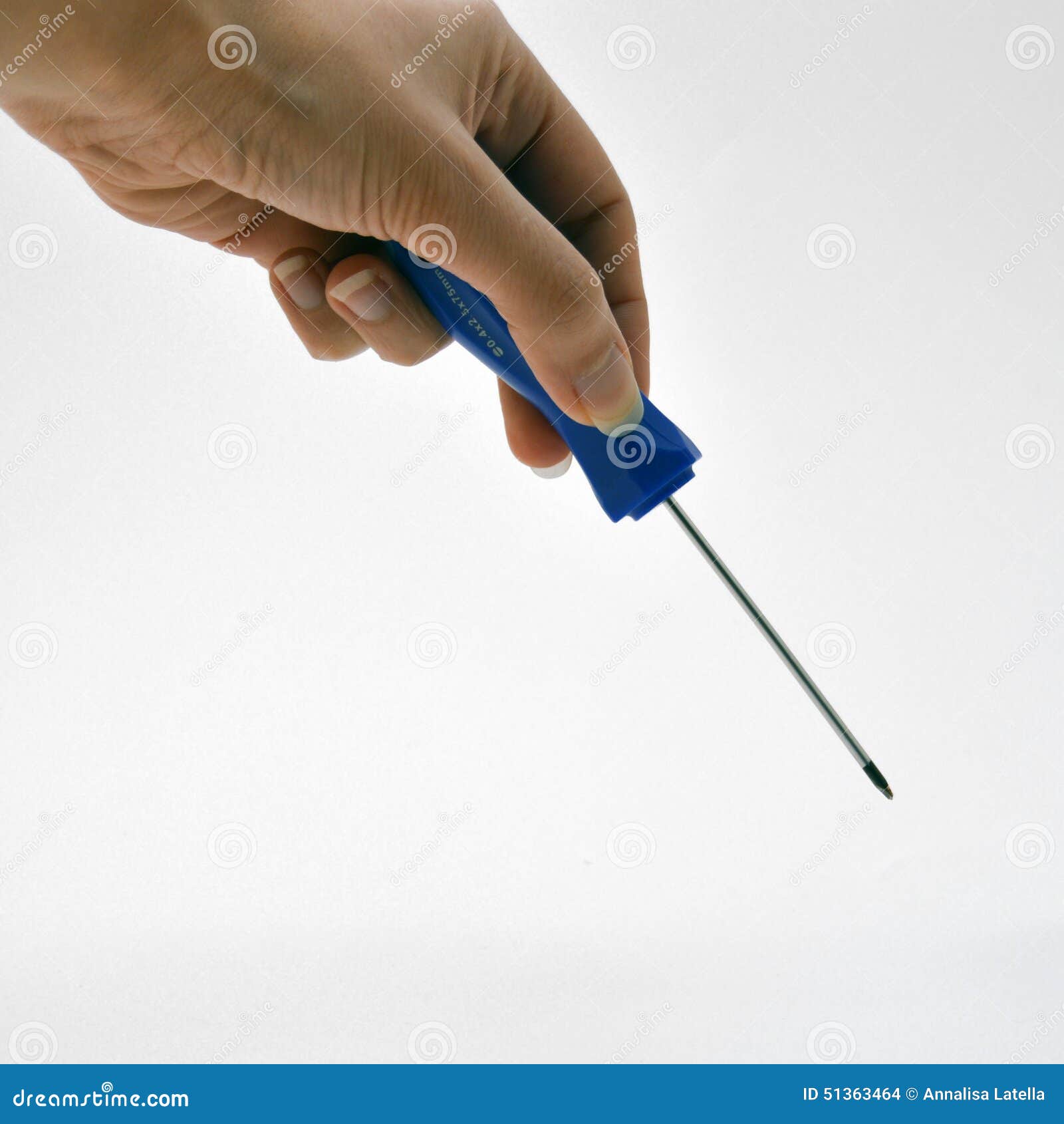 Hand with screwdriver stock photo. Image of mechanic - 51363464