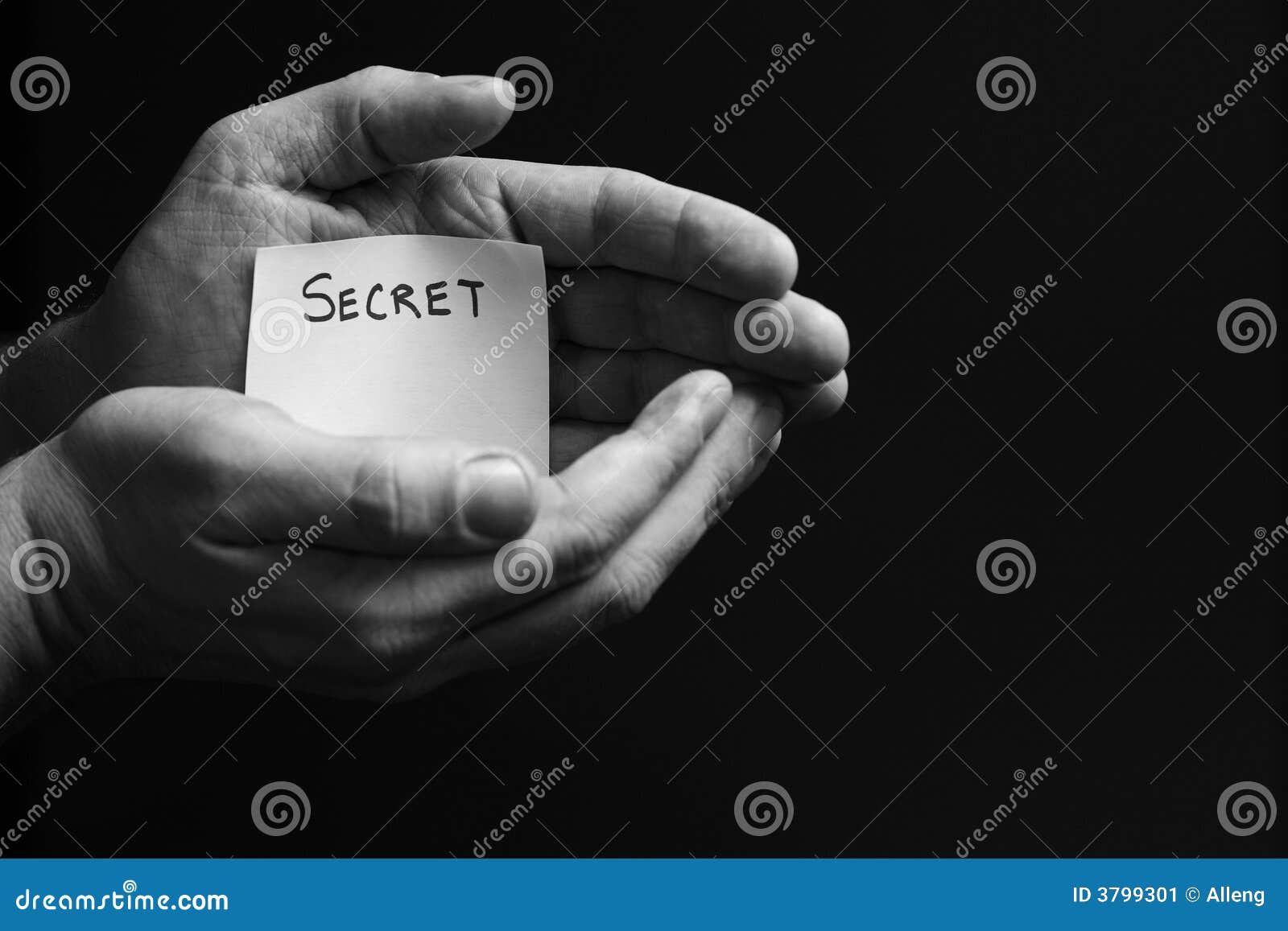 Hand Secret stock image. Image of mystery, post, adhesive - 3799301