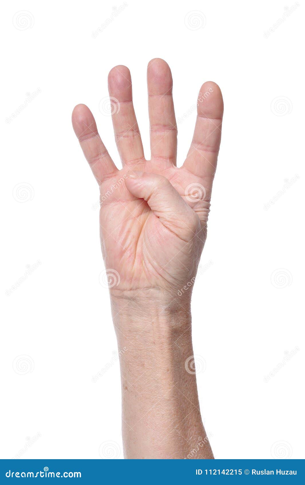 Hand of Senior Woman Showing Four Fingers Stock Image - Image of dame ... Hand of Senior Woman Showing Four Fingers Stock Image - Image of dame ...