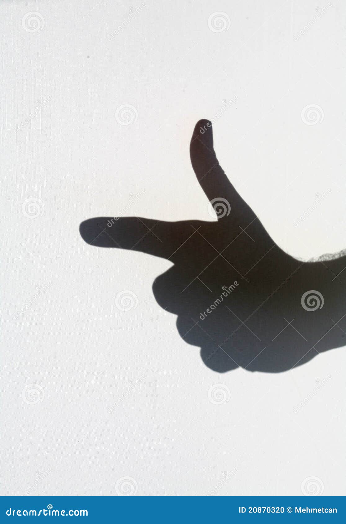 Hand Shadow Picture. Image: 20870320