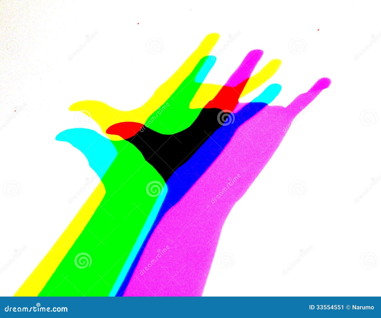 Hand shadow stock illustration. Illustration of baby - 33554551