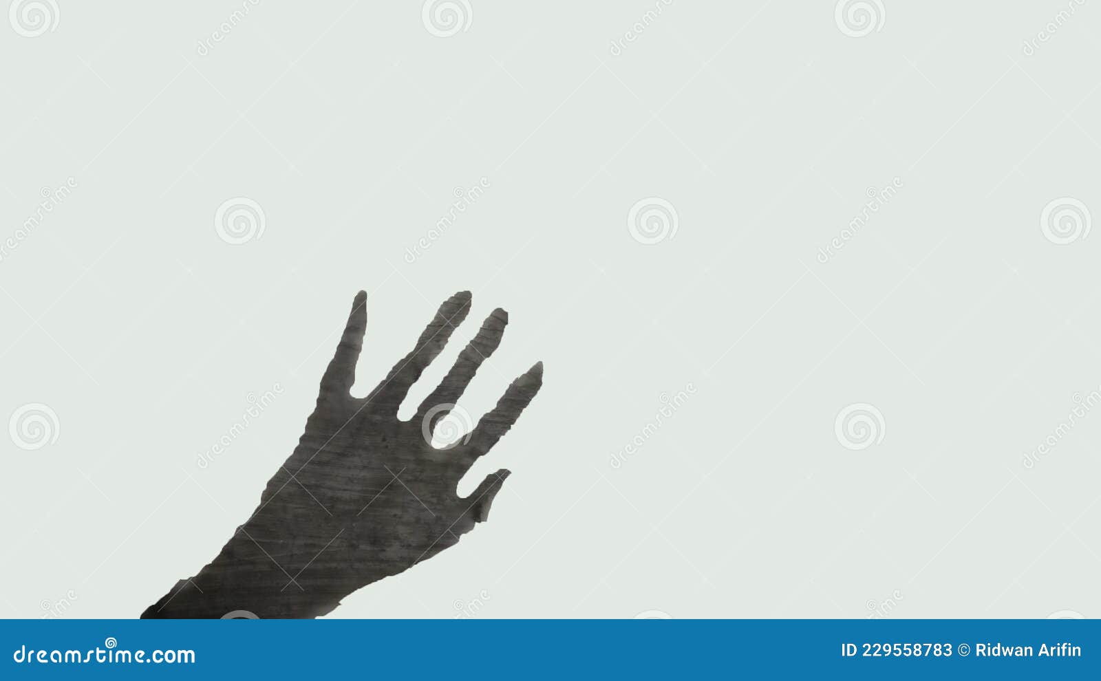 Hand Shadow Photo on White Background. Stock Image - Image of dark ...