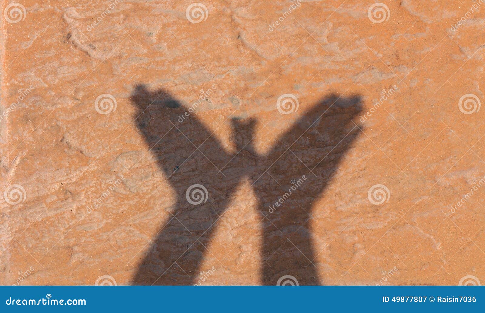 Hand Shadow. Royalty-Free Stock Image | CartoonDealer.com #92102302