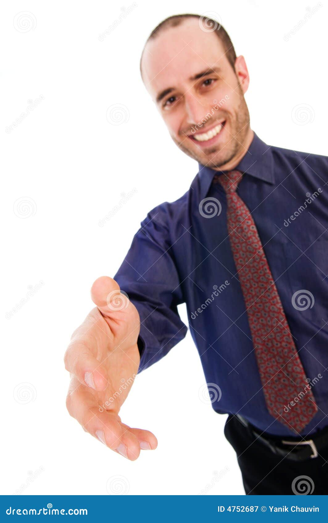 Hand shake stock image. Image of businessman, handshake - 4752687