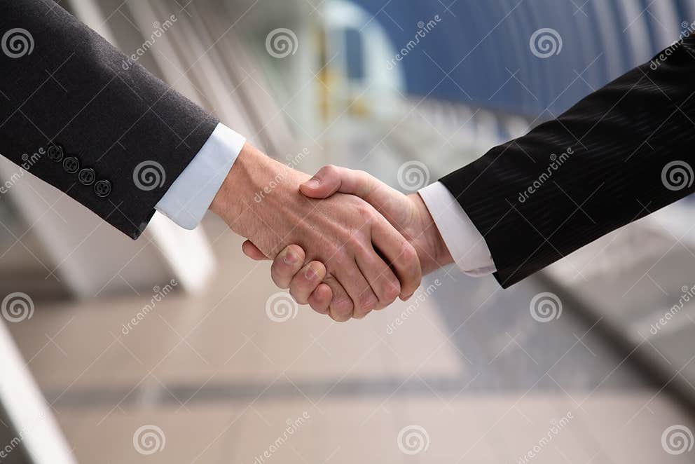 Hand shake. stock photo. Image of mature, businessman - 7184884