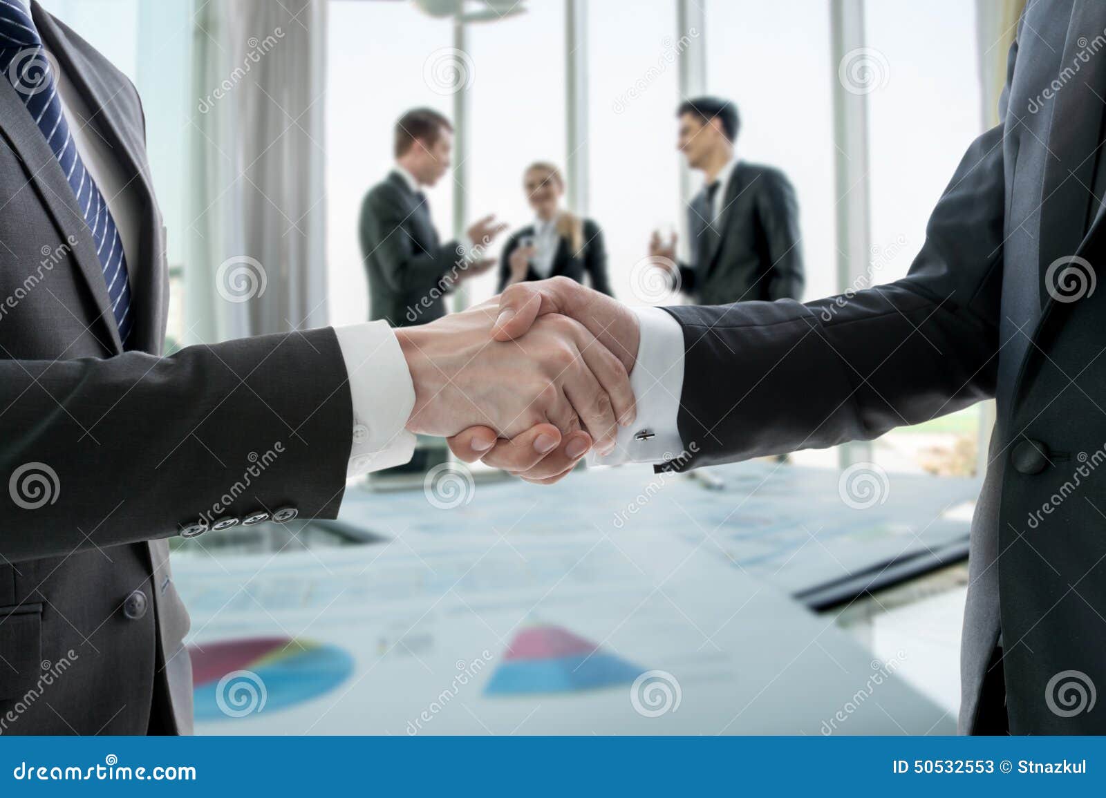 Hand shake of businessman stock image. Image of business - 50532553