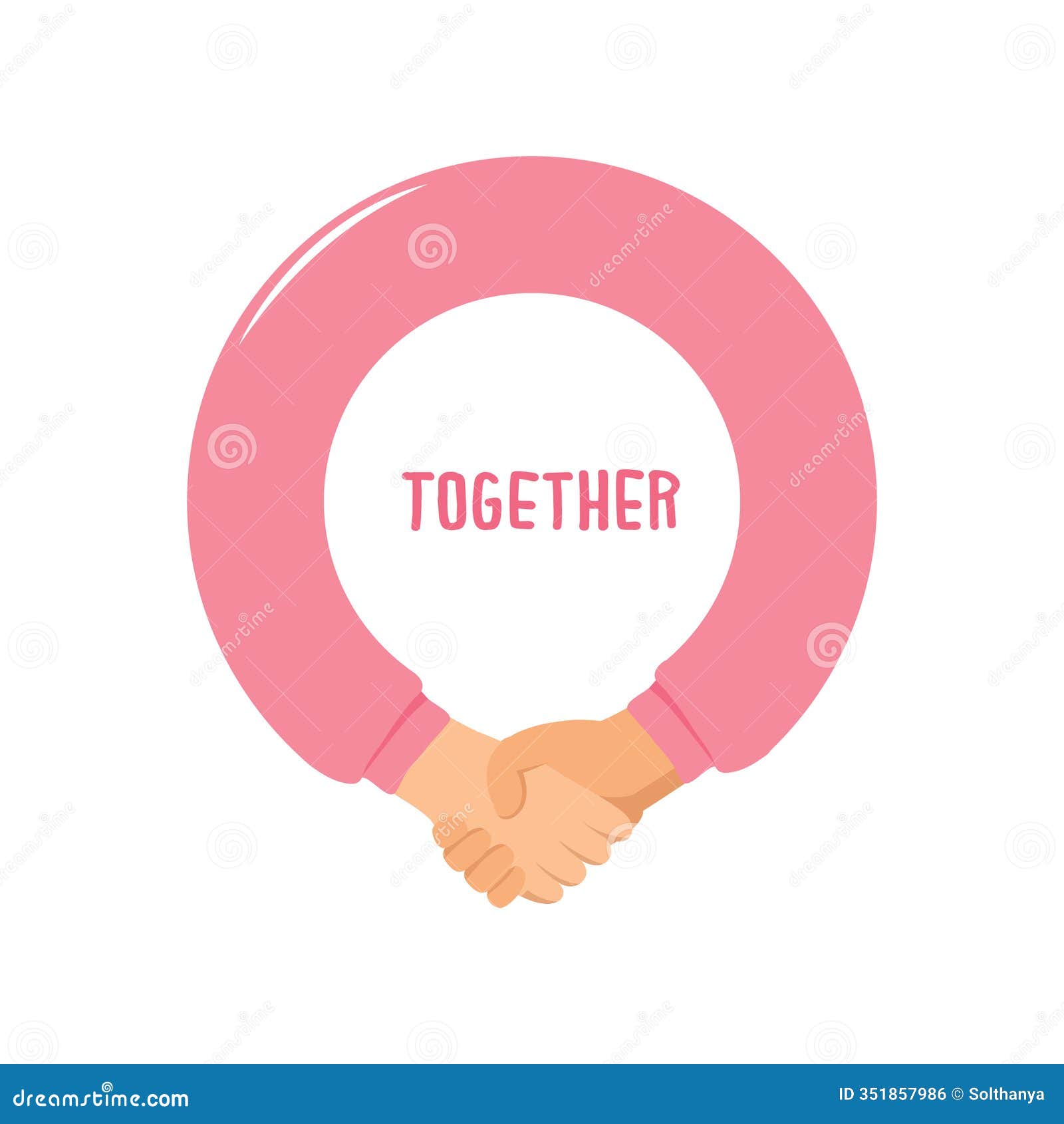 Hand Shake Hands or Handshake Vector, Handshake between Two People ...