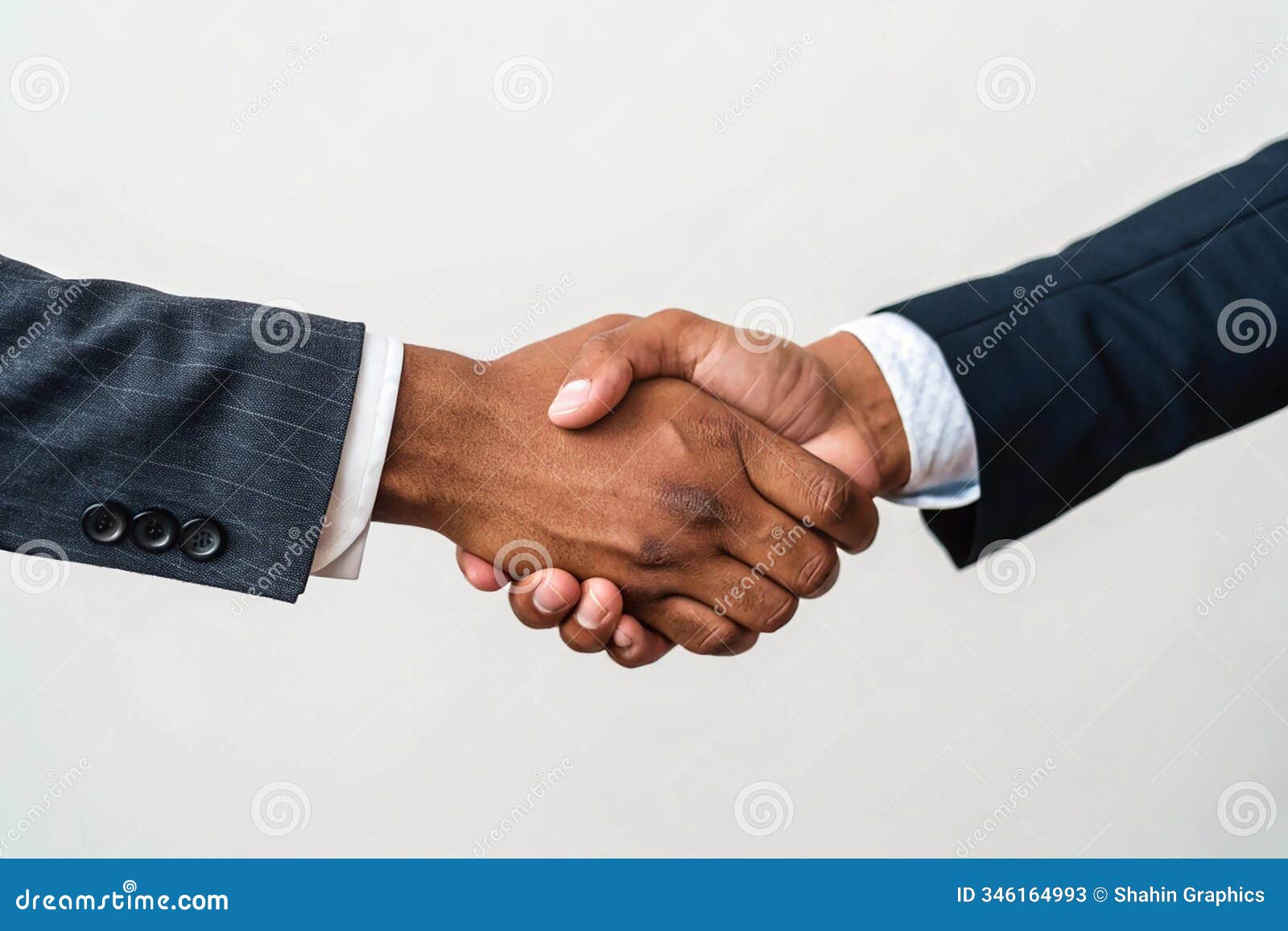 Hand Shake Icon. Agreement and Cooperation Symbol Stock Image - Image ...