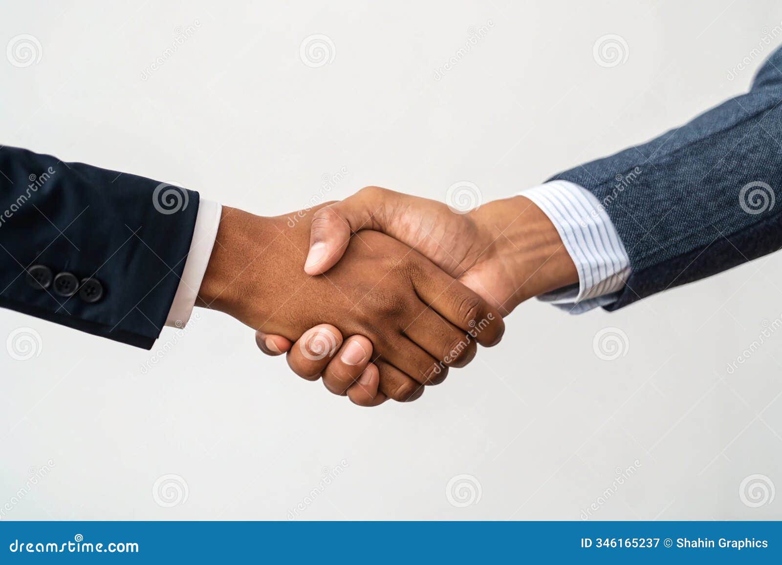 Hand Shake Icon. Agreement and Cooperation Symbol Stock Image - Image ...