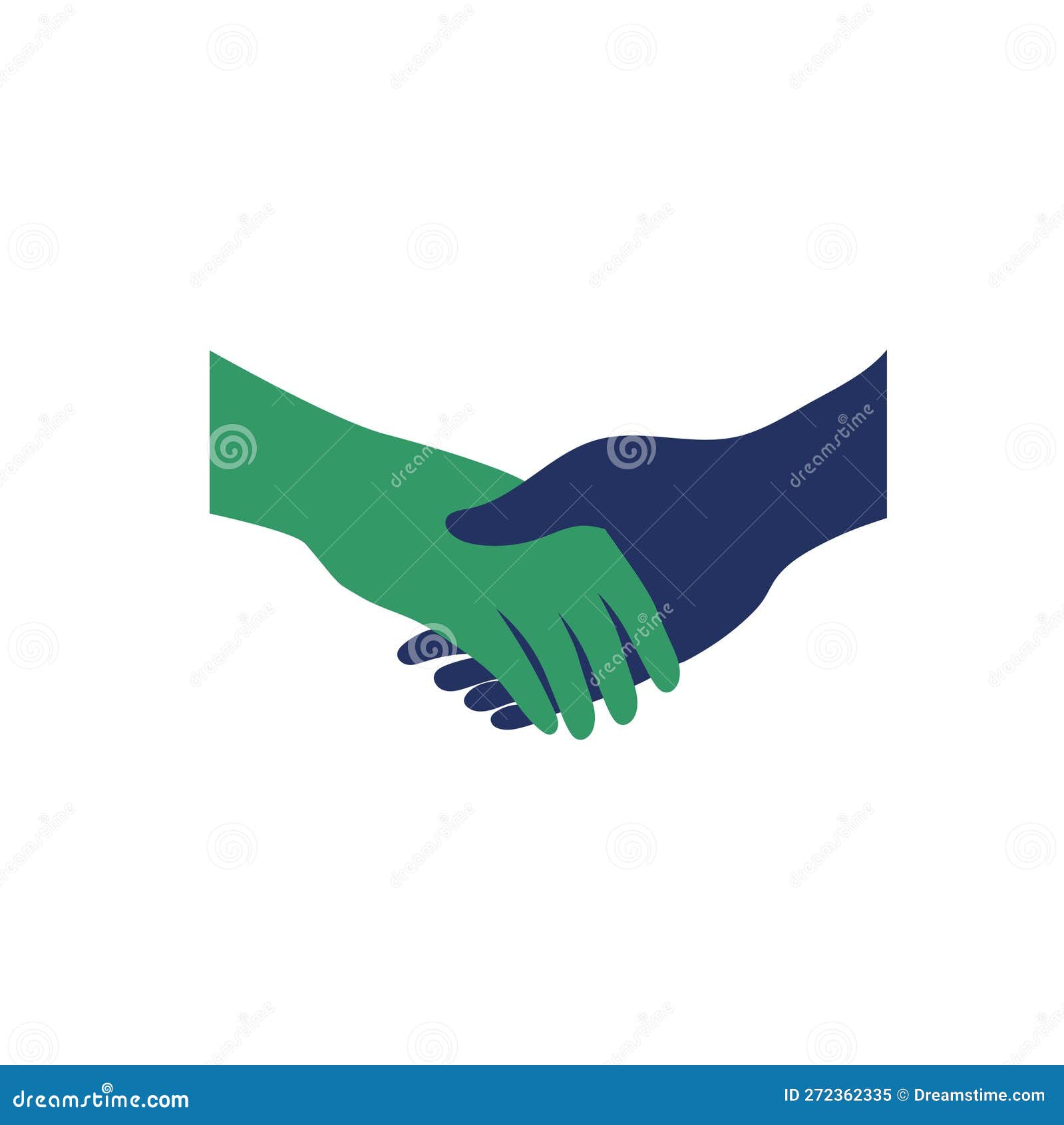 Hand Shake Logo Design Vector Illustration Stock Vector - Illustration ...