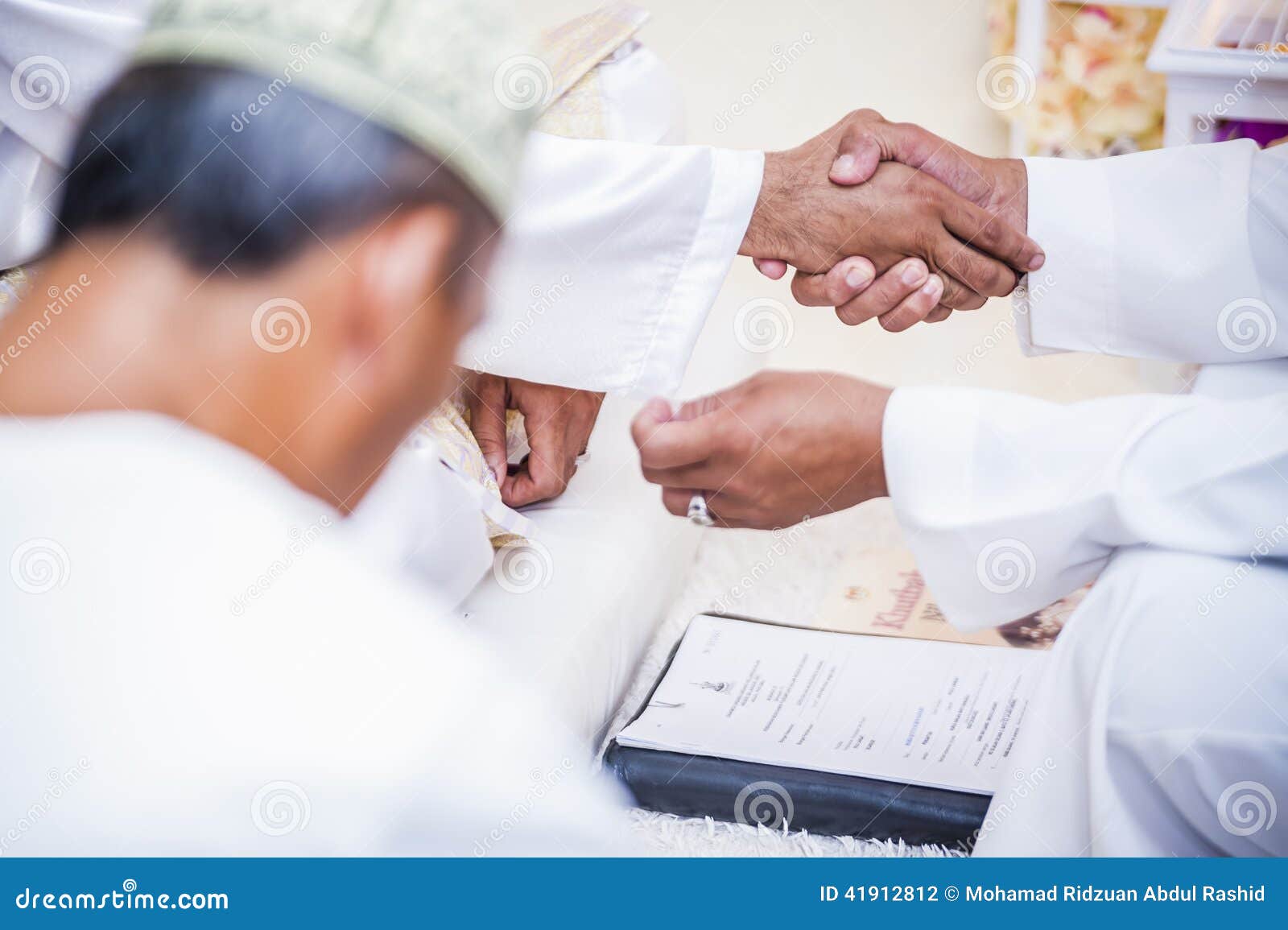 Hand Shake stock photo. Image of wedding, solemnization - 41912812