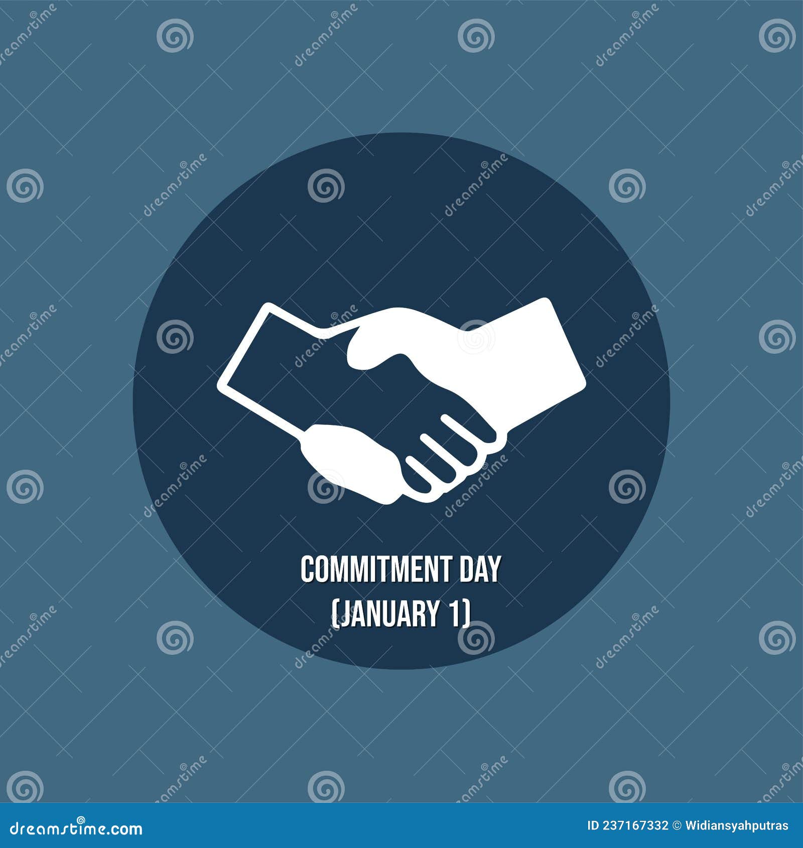 Hand Shake Vector, Perfect for Posters, Banners, Commitment Day ...