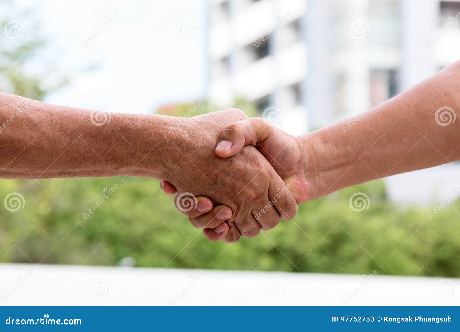 Hand Shaking for Agreement Acceptation Stock Photo - Image of group ...