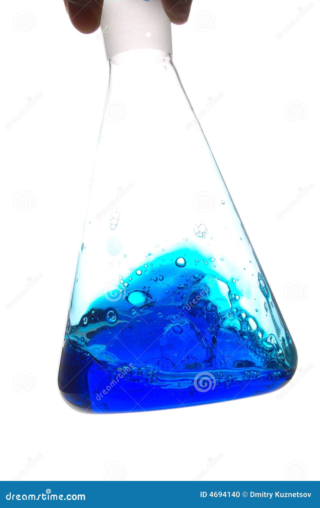 Hand Shaking Chemical Retort Stock Photo - Image of potion, flask: 4694140