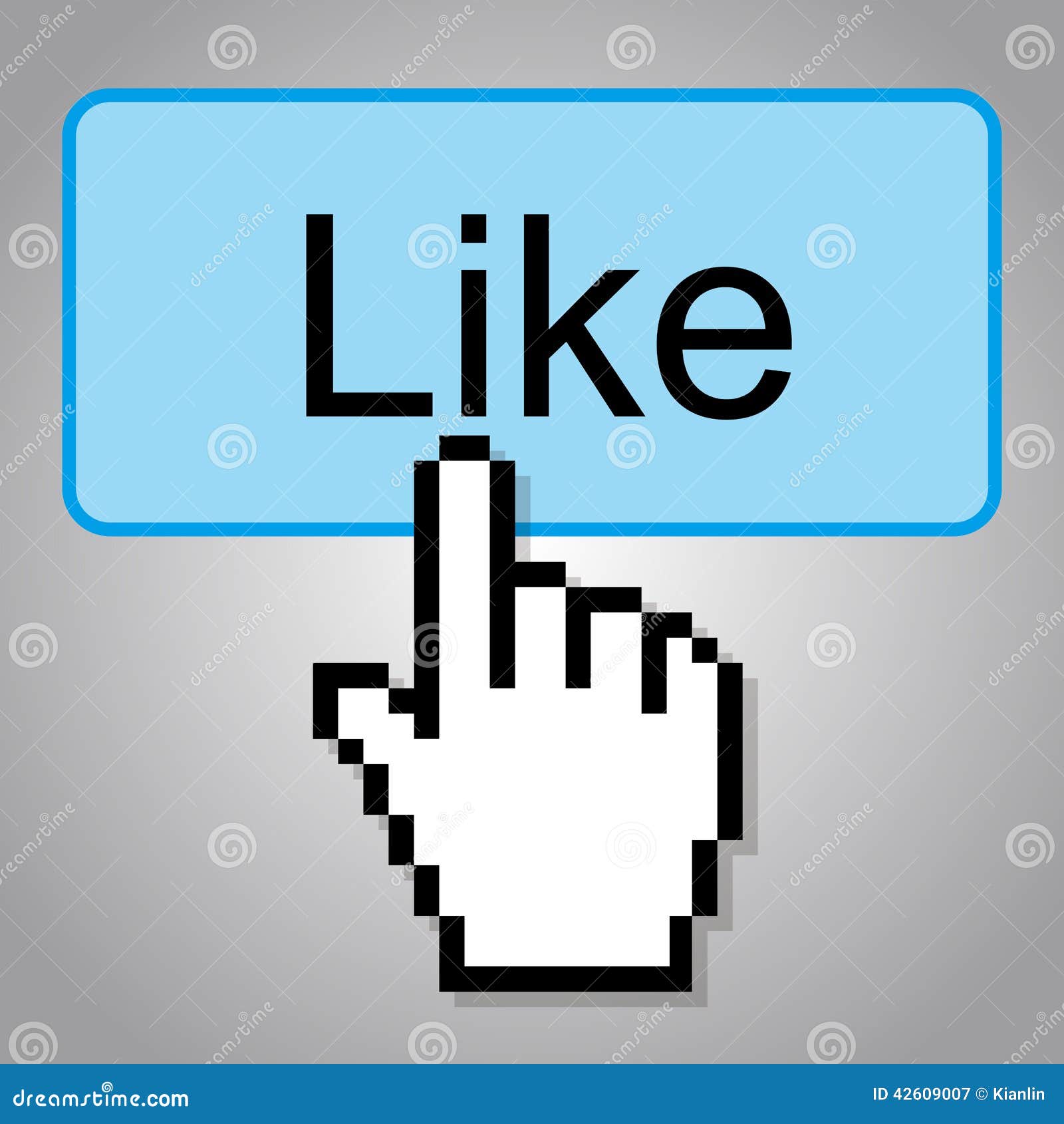 Hand Shaped From Triangle Frames. Spirit Illustration For Banner Or ...