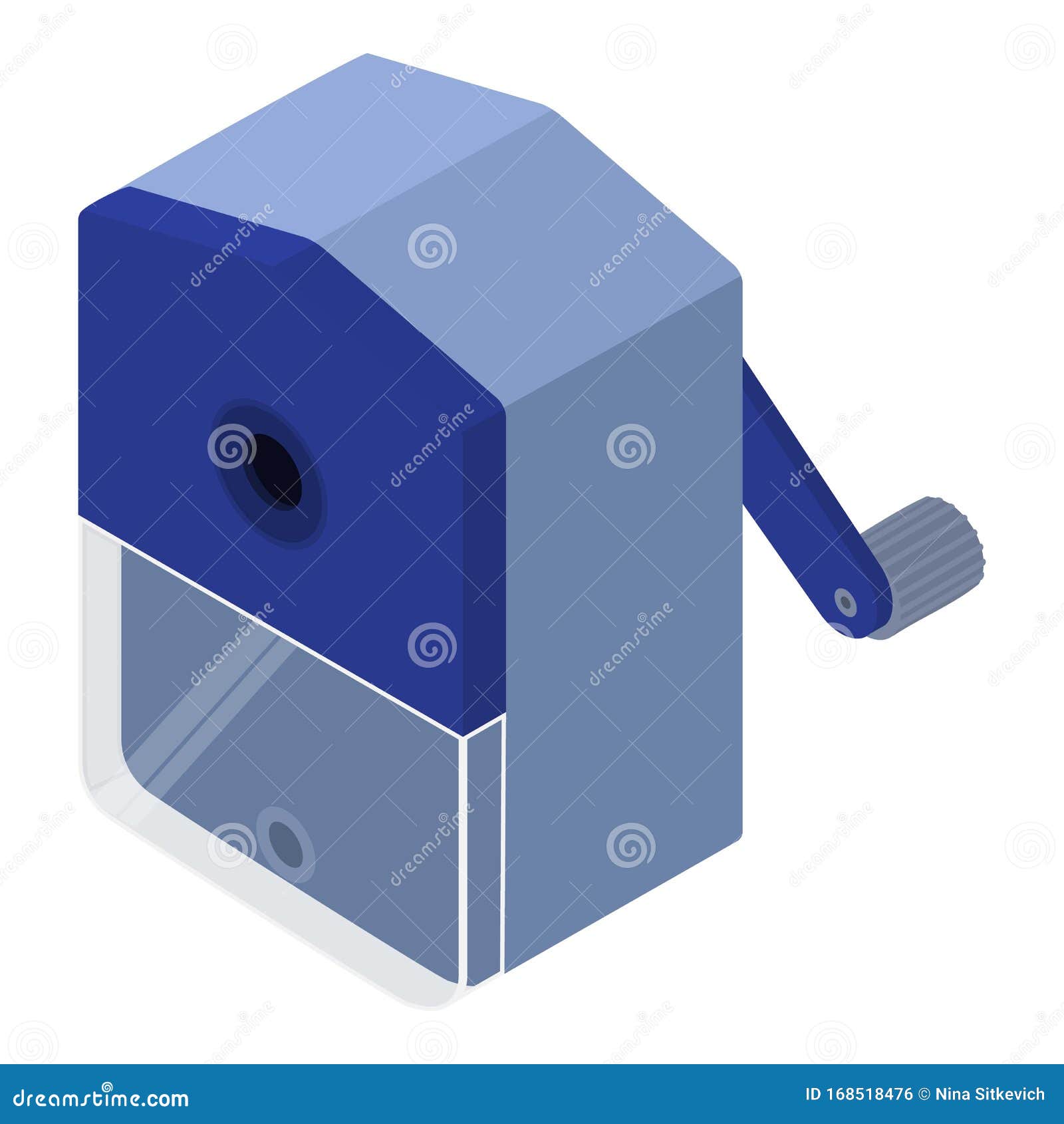 Hand Sharpener Icon, Isometric Style Stock Vector - Illustration of ...