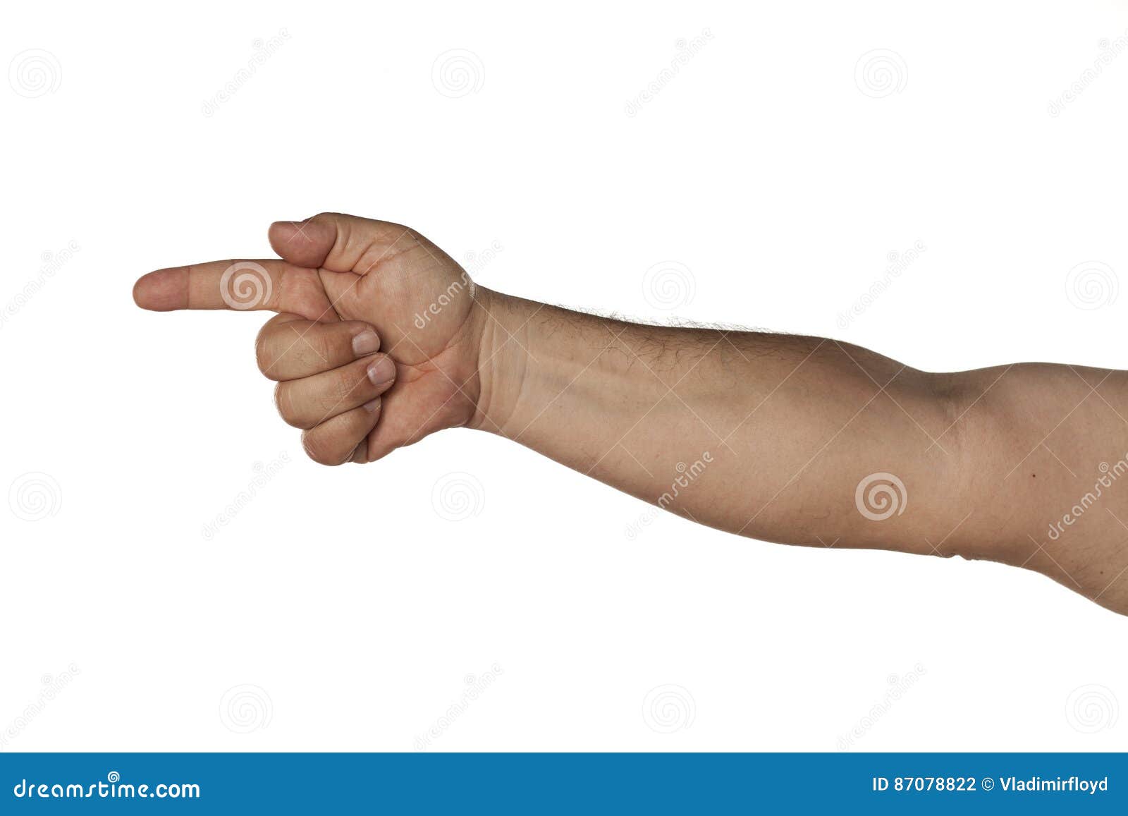Hand showing direction stock photo. Image of direction - 87078822
