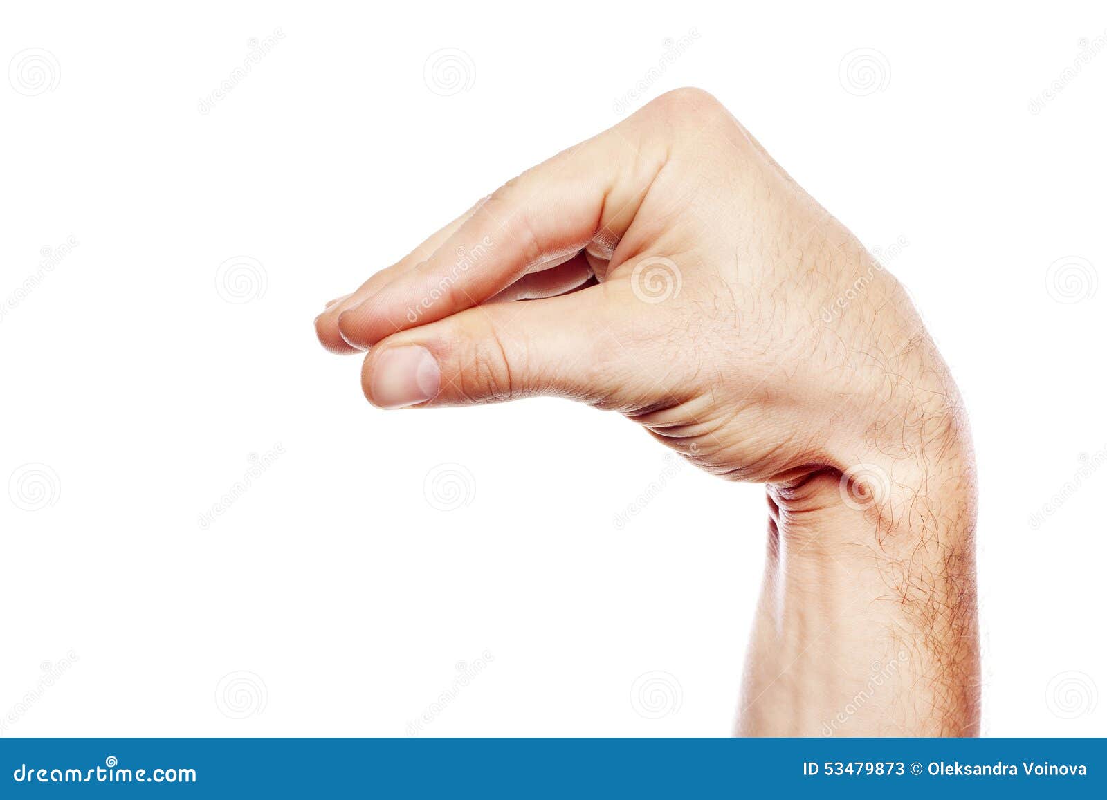 Hand showing a duck symbol stock image. Image of sign - 53479873