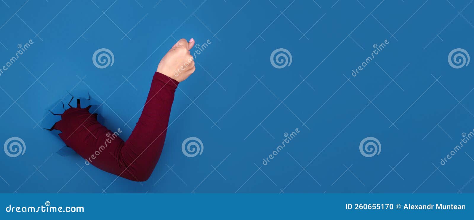 Hand Showing the Fig Sign Panoramic Stock Photo - Image of hand ...