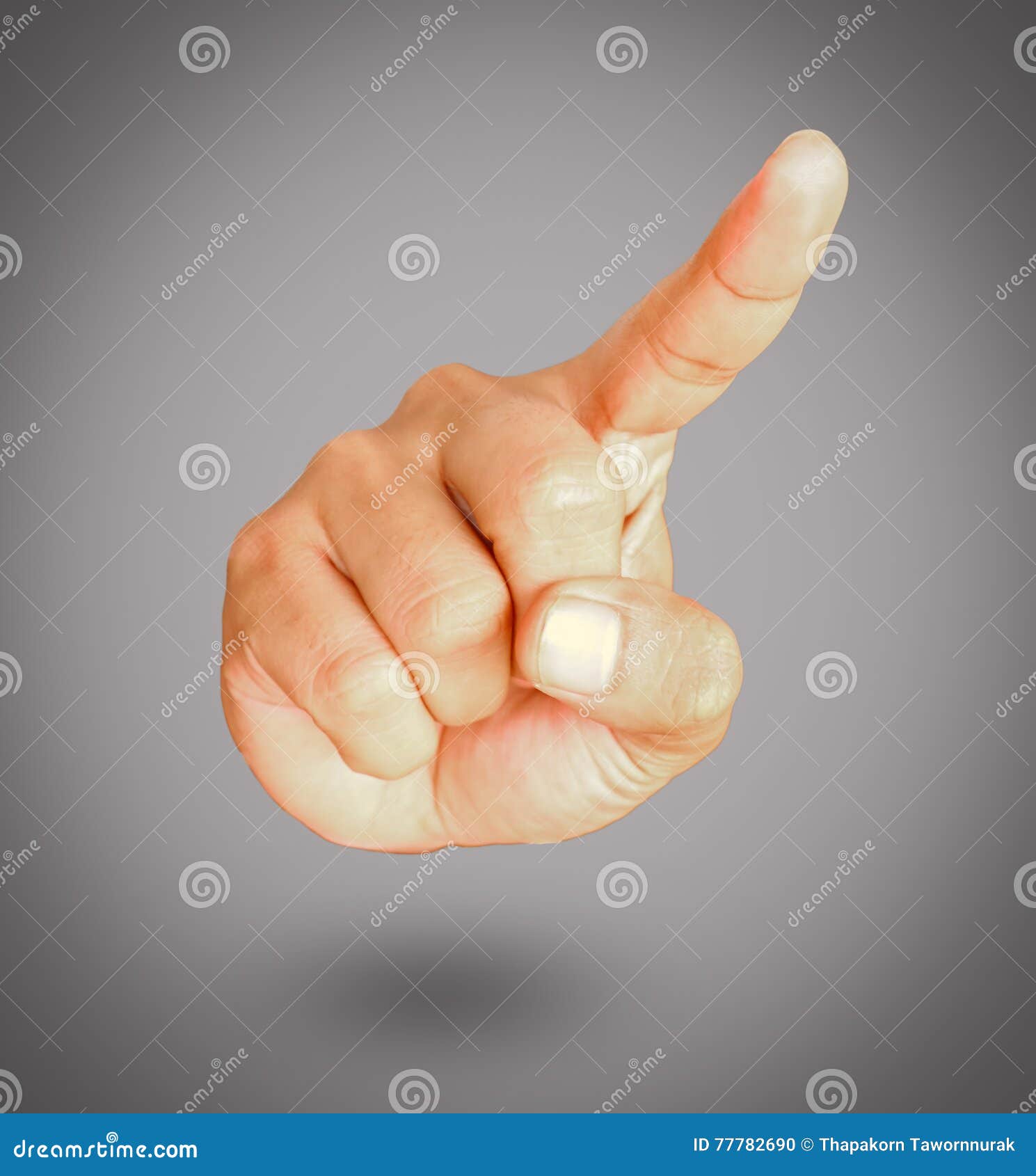 Hand showing gesture stock photo. Image of gift, caucasian - 77782690