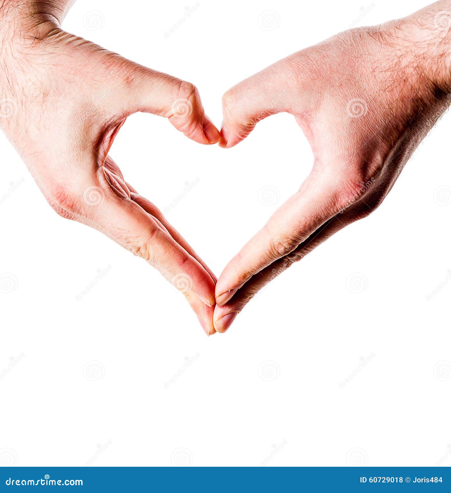 Hand Showing Heart Gesture stock photo. Image of space - 60729018