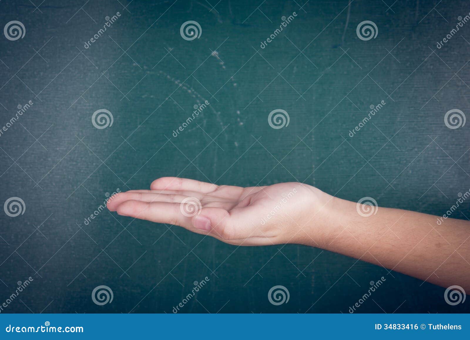Hand showing the product stock photo. Image of excitement - 34833416