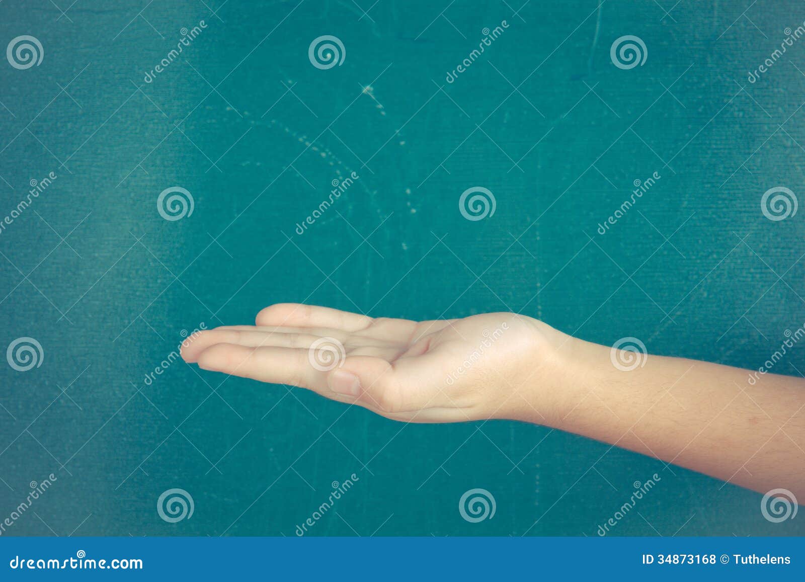 Hand showing the product stock photo. Image of facial - 34873168