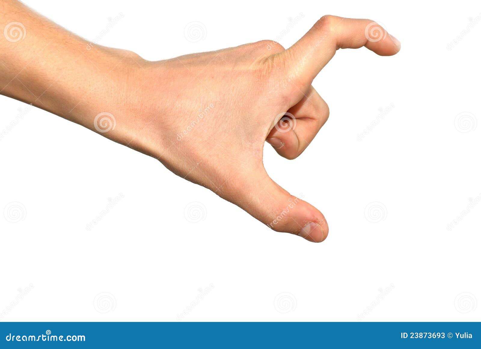 Hand sign stock image. Image of distance, measuring, holding - 23873693