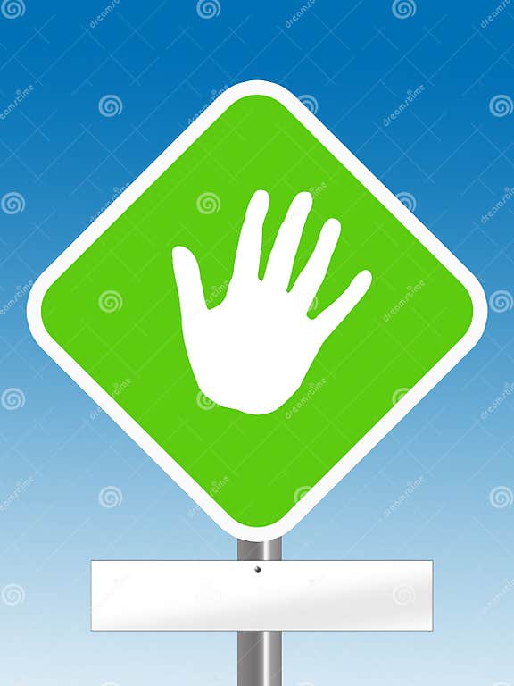 Hand sign stock illustration. Illustration of order, lawful - 6651371