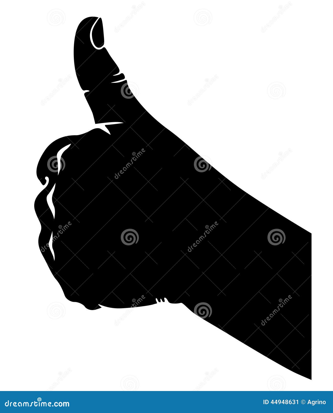 Hand in the Sign of Approval Stock Vector - Illustration of design ...