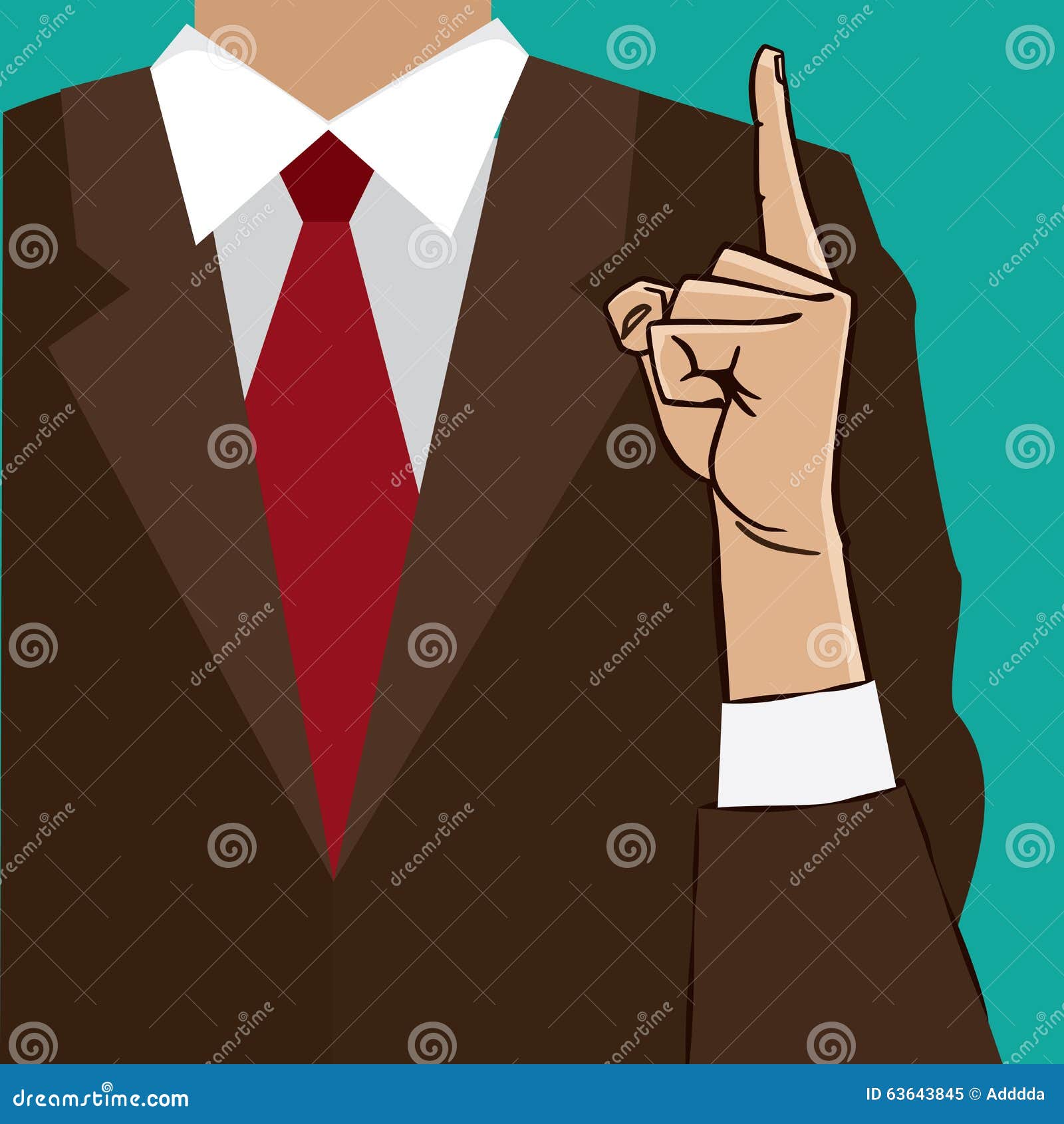 Hand sign caution stock vector. Illustration of motion - 63643845