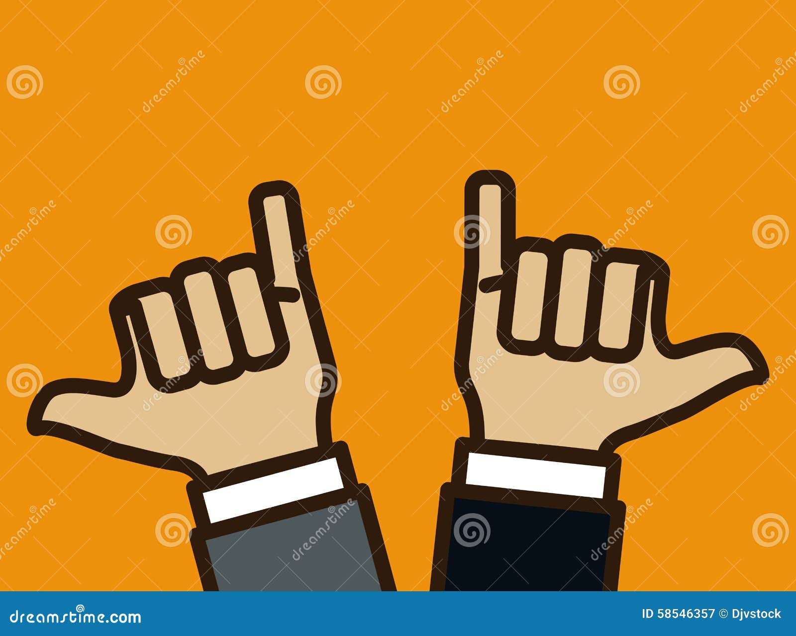 Hand sign design stock vector. Illustration of interface - 58546357