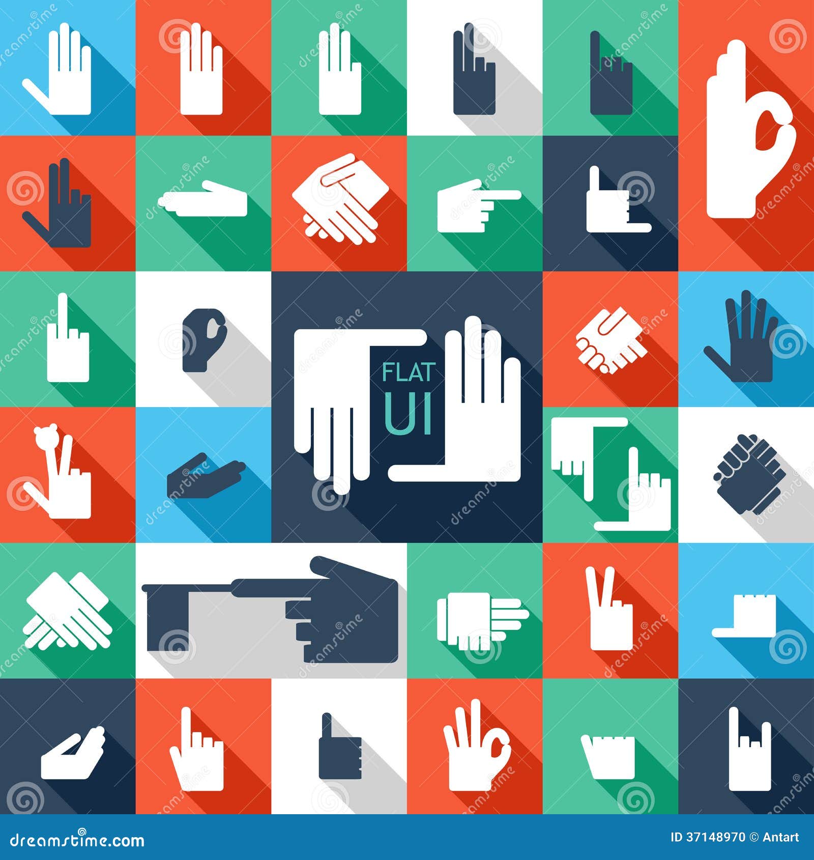 Hand sign stock vector. Illustration of graphic, background - 37148970