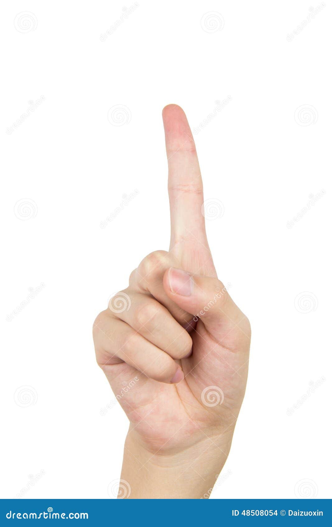 Hand sign stock photo. Image of body, male, counting - 48508054