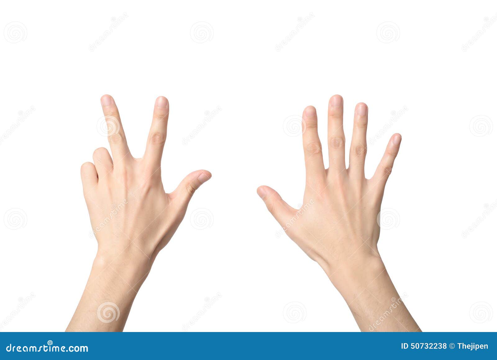 Hand sign of number eight stock photo. Image of fingers - 50732238