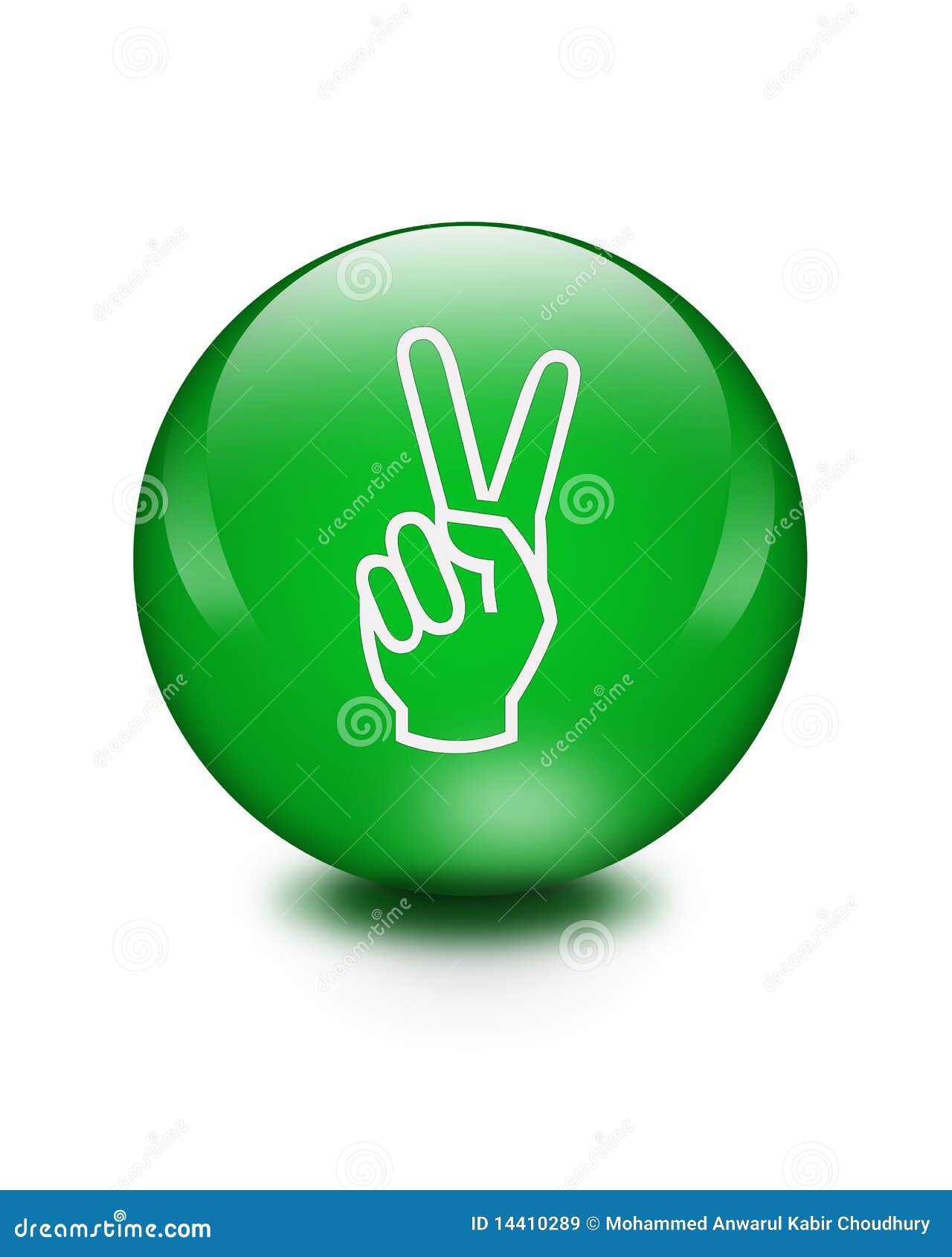 Hand sign of victory stock illustration. Illustration of human - 14410289