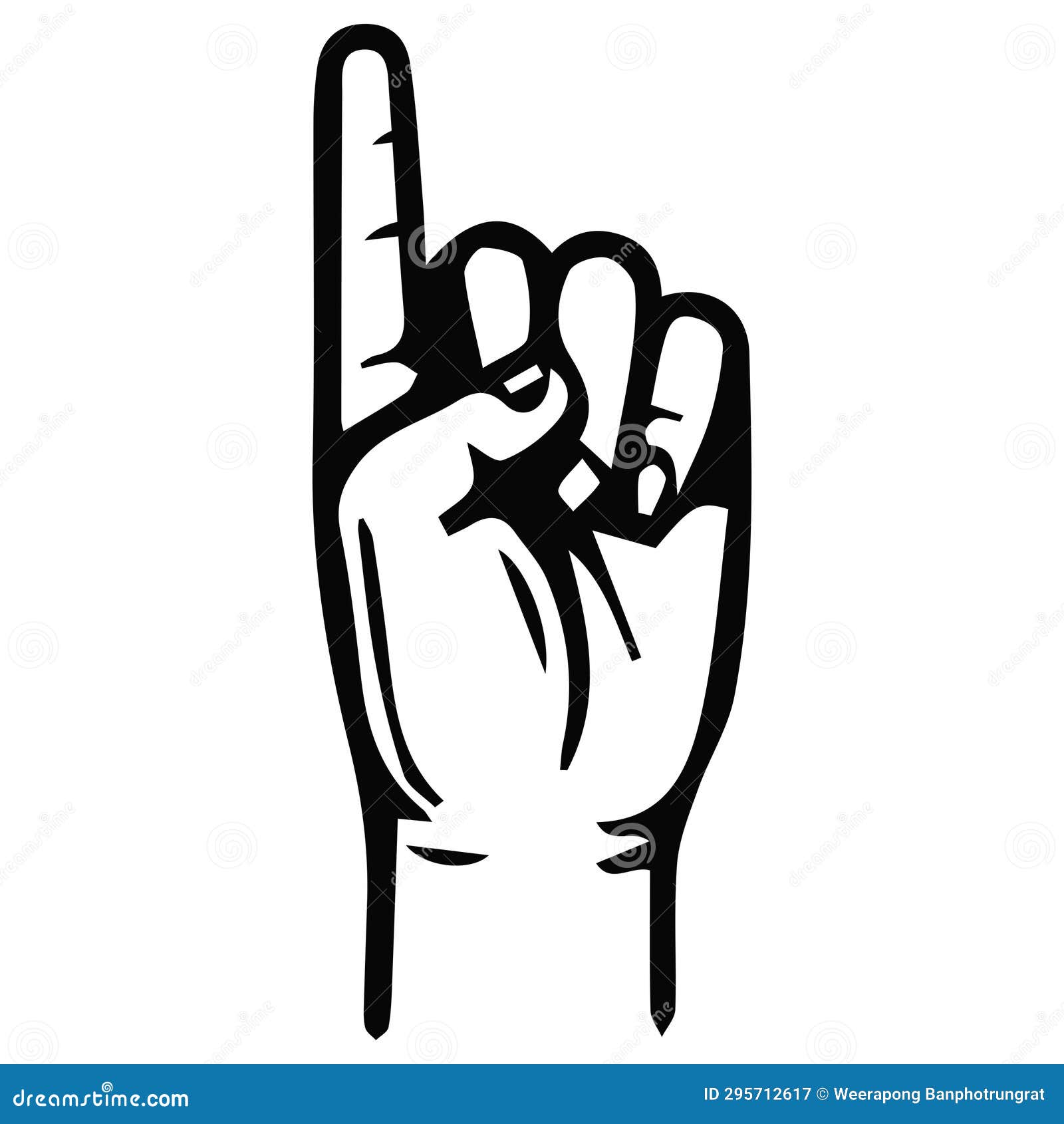 Hand Signal and Sign Language for Communication Stock Vector ...