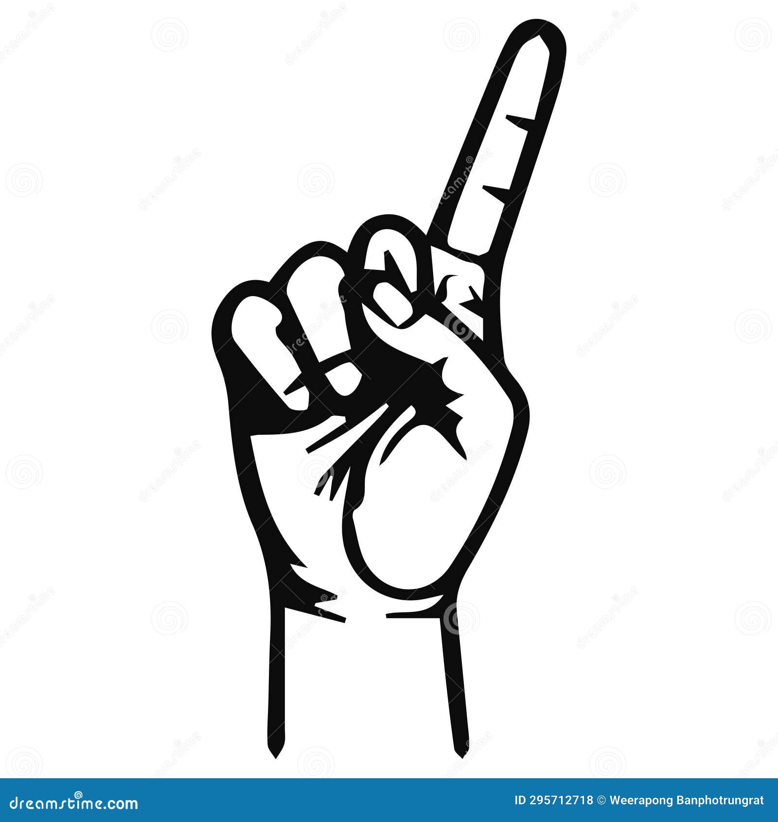 Hand Signal and Sign Language for Communication Stock Vector ...