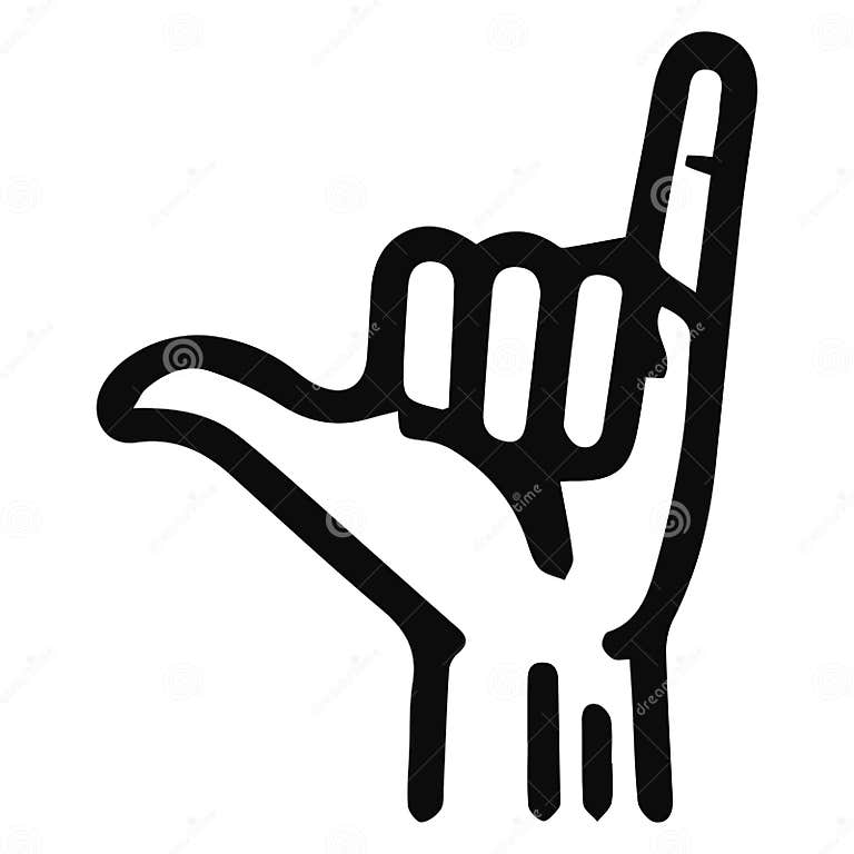 Hand Signal and Sign Language for Communication Stock Vector ...