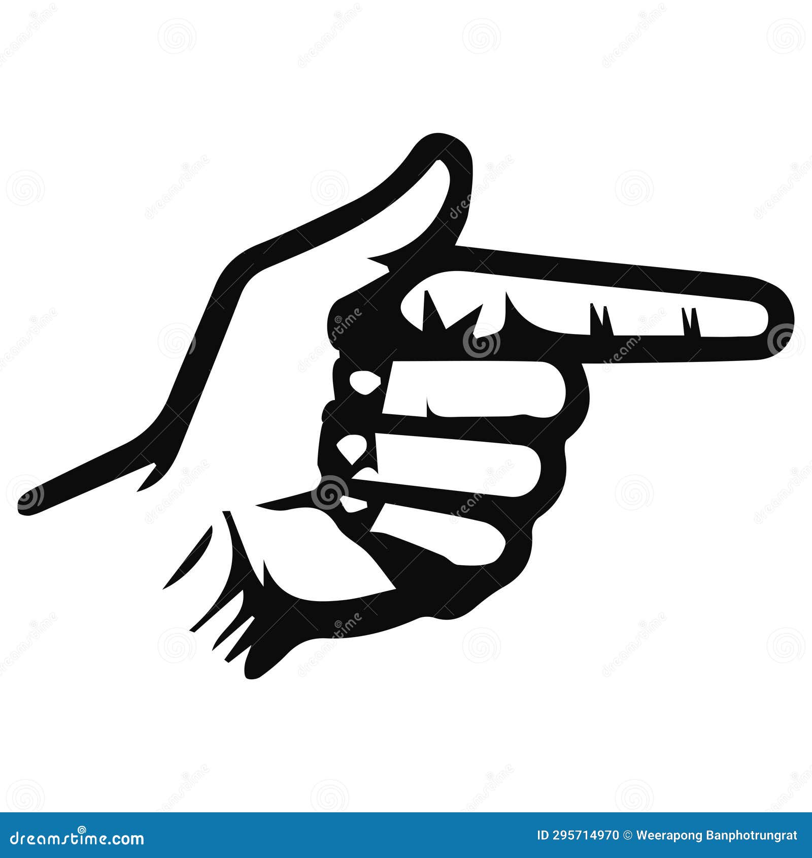 Hand Signal and Sign Language for Communication Stock Vector ...