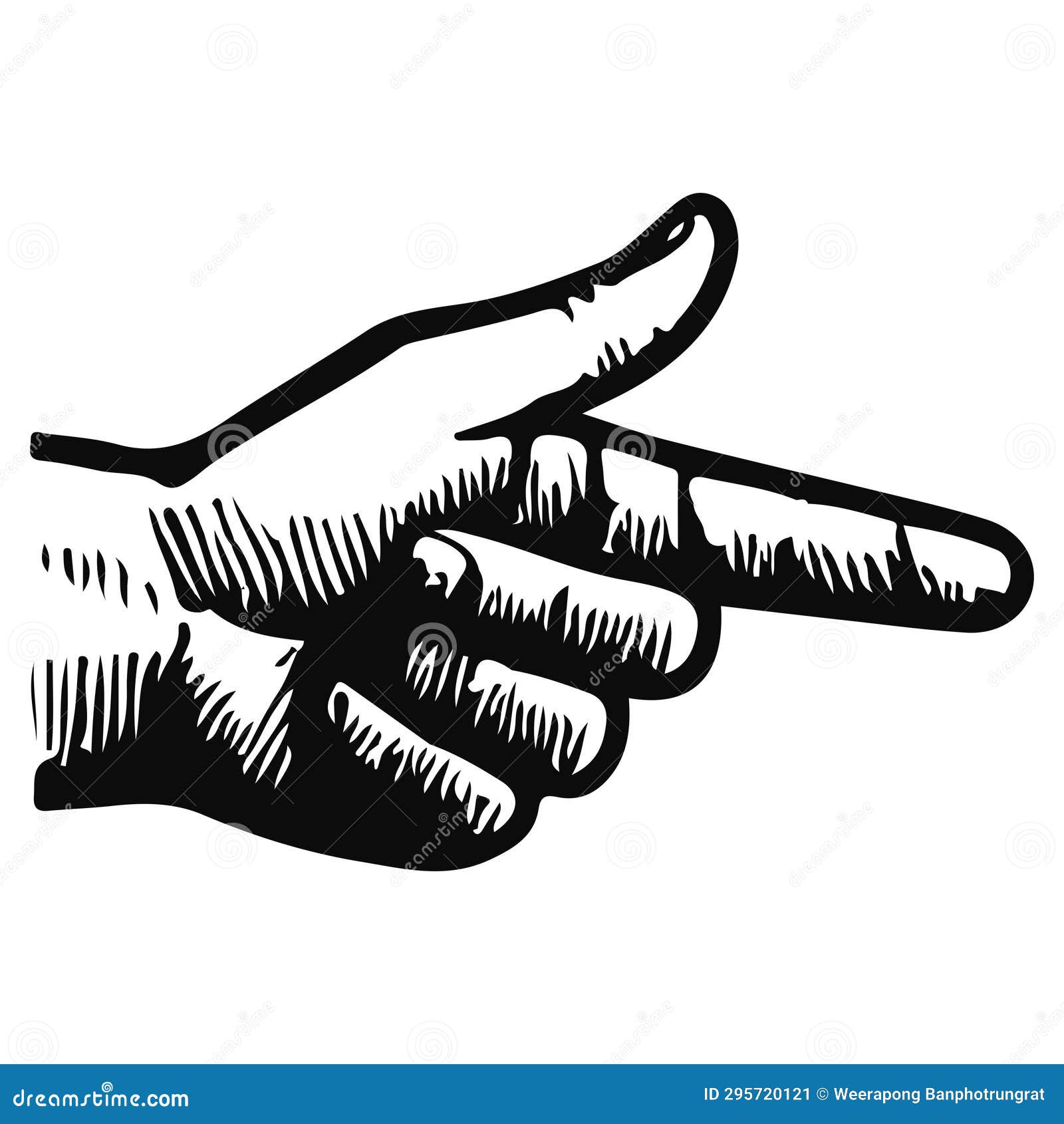 Hand Signal and Sign Language for Communication Stock Vector ...