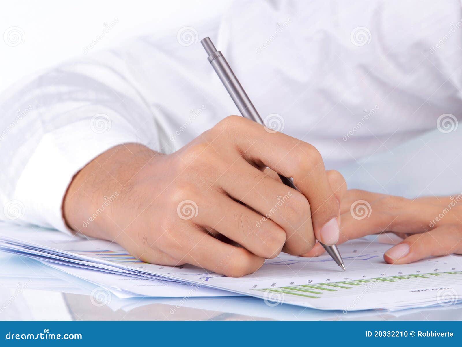 Hand signing contract stock photo. Image of clerk, paperwork - 20332210